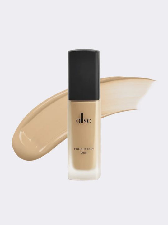 allso Poreless Soft Matte Longwear Foundation, Classic Latte – allso